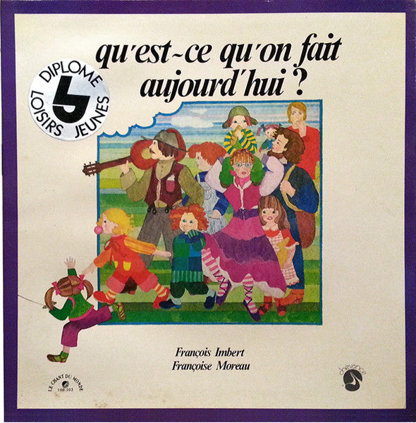 Francois Imbert Francoise Moreau - Quest-Ce Quon Fait Aujourdhui ? (Vi ...