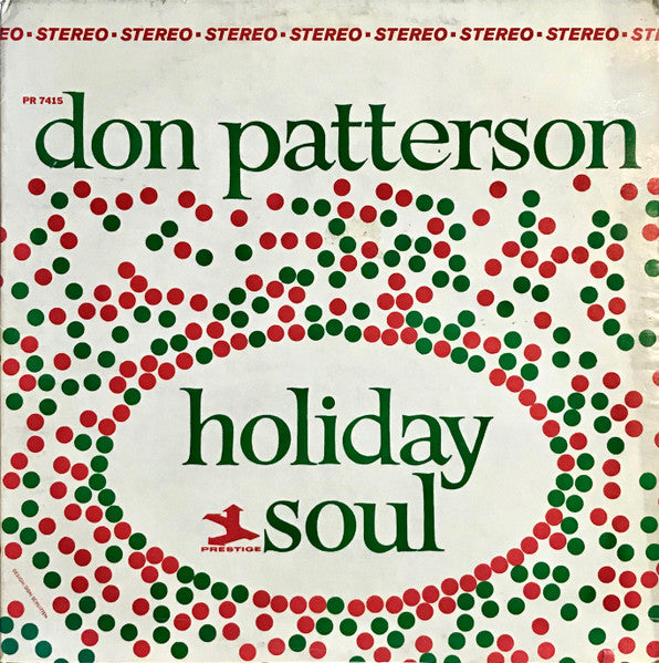 Don Patterson - Holiday Soul (Vinyle Usagé) – Aux 33 Tours