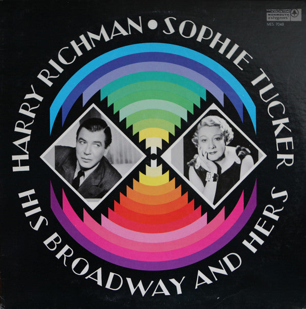 Harry Richman / Sophie Tucker - His Broadway And Hers (Vinyle Usagé ...