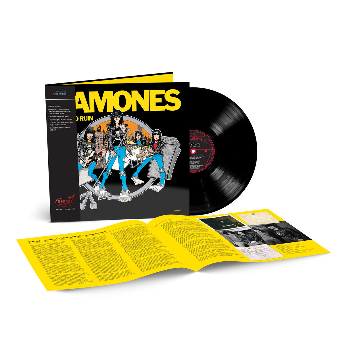 Ramones - Road To Ruin (Rhino High Fidelity) (Vinyle Neuf) – Aux 33 Tours