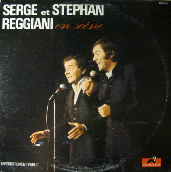 Serge et Stephan Reggiani - En Scene (Vinyle Usagé) – Aux 33 Tours