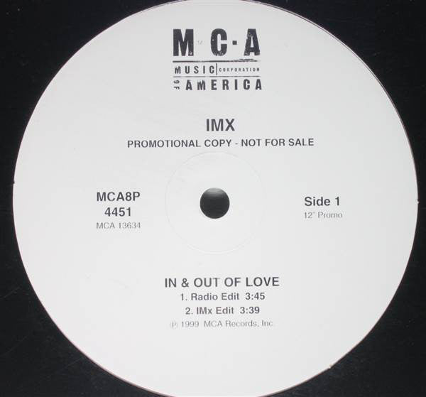 IMX - In and Out of Love (Vinyle Usagé) – Aux 33 Tours