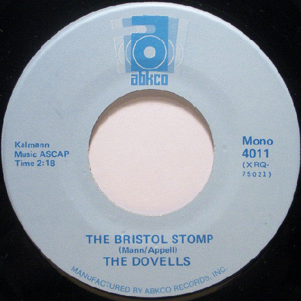 The Dovells - The Bristol Stomp / You Cant Sit Down (45-Tours Usagé ...